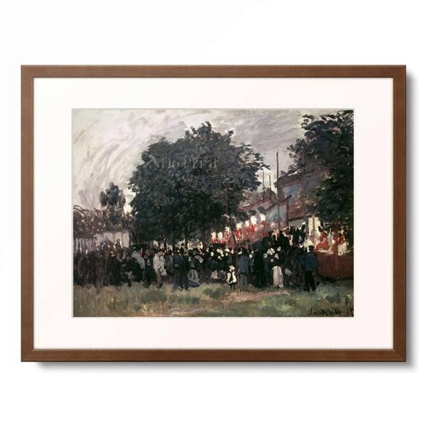 フランスの画家ジャンル： 印象派 Artist： CLAUDE MONETTitle： La Fete d'ArgenteuilMedium： PAINTING (TECHNIQUE); PAINTING (OBJECT); OIL ON ...