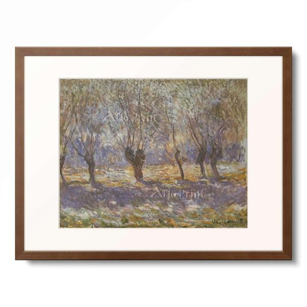 フランスの画家ジャンル： 印象派 Artist： CLAUDE MONETTitle： Les saules, GivernyLocation： Goteborg, Goteborgs KonstmuseumMedium： PAINTING...