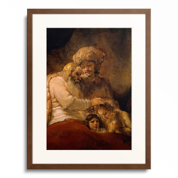 作家名： レンブラント・ファン・レイン  ( 1606年 - 1669年 ) 国籍： オランダ ジャンル　： バロック Artist： HARMENSZ VAN RIJN REMBRANDTTitle： Jacob's BlessingLo...