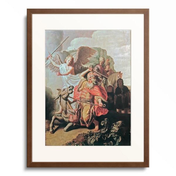 作家名： レンブラント・ファン・レイン  ( 1606年 - 1669年 ) 国籍： オランダ ジャンル　： バロック Artist： HARMENSZ VAN RIJN REMBRANDTTitle： Balaam and the Ass...