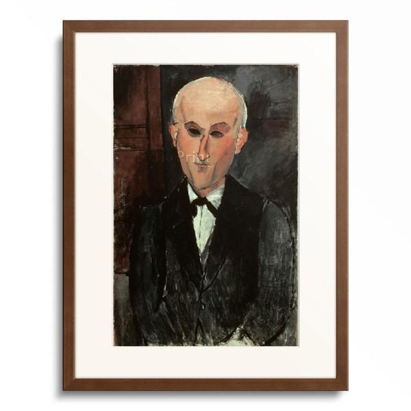 作家名： アメデオ・モディリアーニ  ( 1884年 - 1920年 ) 国籍： イタリア ジャンル： エコール・ド・パリ  Artist： AMEDEO MODIGLIANITitle： Portrait de Max JacobLoca...