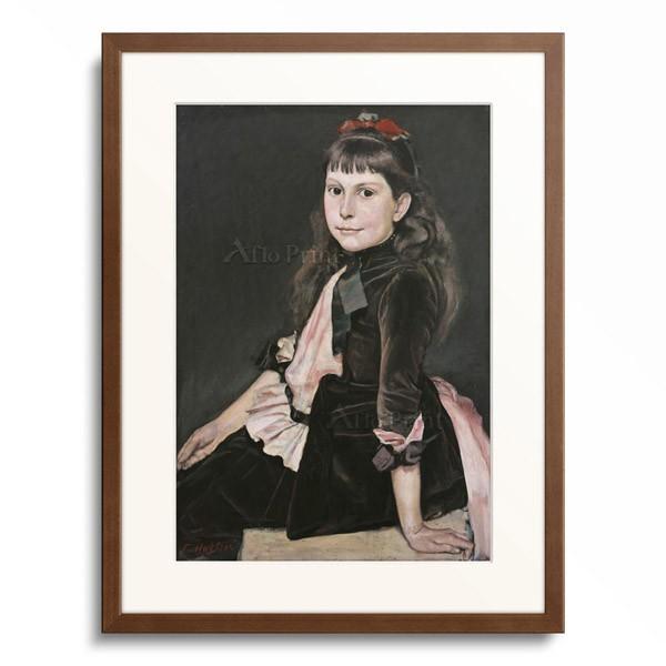 作家名：フェルディナント・ホドラー ( 1853年 - 1918年 )国籍：スイスジャンル：世紀末芸術 Artist： FERDINAND HODLERTitle： Bildnis Marguerite RenaudLocation： Ge...