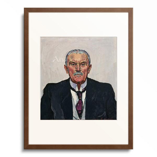 作家名：フェルディナント・ホドラー ( 1853年 - 1918年 )国籍：スイスジャンル：世紀末芸術 Artist： FERDINAND HODLERTitle： Portrait of Adrien LachenalLocation： ...