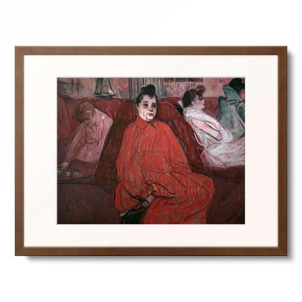 作家名： アンリ・ド・トゥルーズ＝ロートレック  ( 1864年 - 1901年 ) フランスの画家ジャンル： 印象派　ポスト印象派　アールヌーヴォー　象徴主義  Artist： HENRI DE TOULOUSE-LAUTRECTitle...