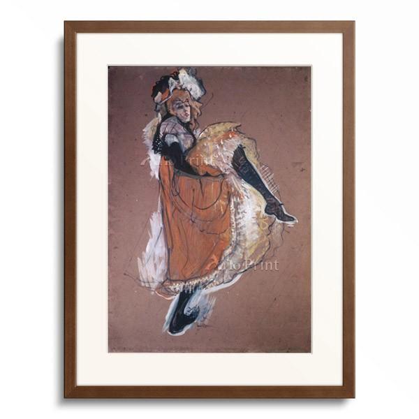 作家名： アンリ・ド・トゥルーズ＝ロートレック  ( 1864年 - 1901年 ) フランスの画家ジャンル： 印象派　ポスト印象派　アールヌーヴォー　象徴主義  Artist： HENRI DE TOULOUSE-LAUTRECTitle...