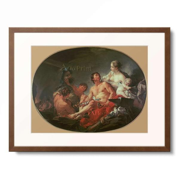 作家名： フランソワ・ブーシェ ( 1703年 - 1770年 ) フランスの画家ジャンル： ロココ所蔵：ルーヴル美術館Artist： FRANCOIS BOUCHERTitle： Les forges de VulcainLocation...