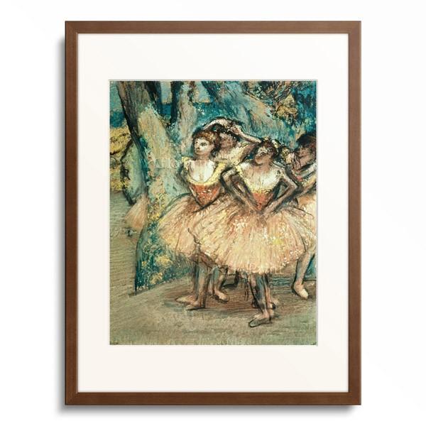 作家名： エドガー・ドガ ( 1834年 - 1917年 ) フランスの画家ジャンル： 印象派 Artist： EDGAR DEGASTitle： Dancers in PinkMedium： PAINTING (TECHNIQUE); P...