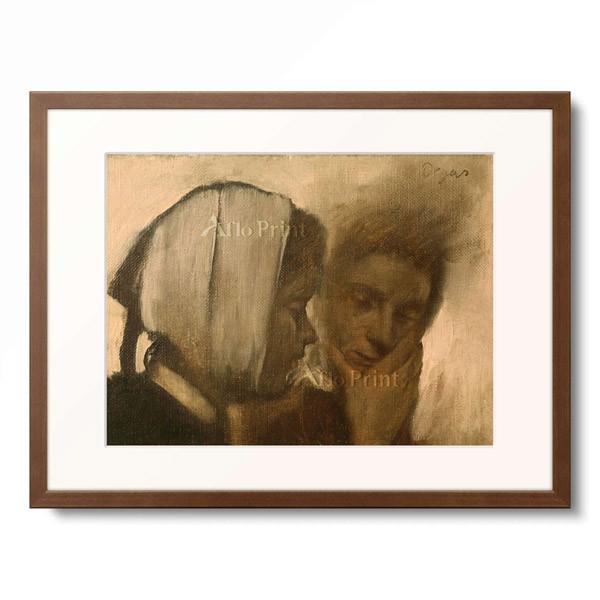 作家名： エドガー・ドガ ( 1834年 - 1917年 ) フランスの画家ジャンル： 印象派 Artist： EDGAR DEGASTitle： Blanchisseuses souffrant des dentsLocation： Pa...