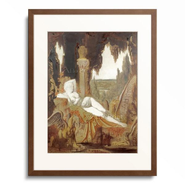 作家名： ギュスターヴ・モロー  ( 1826年 - 1898年 ) フランスの画家ジャンル　： 象徴主義 Artist： GUSTAVE MOREAUTitle： Fairy with GriffinsLocation： Paris, M...