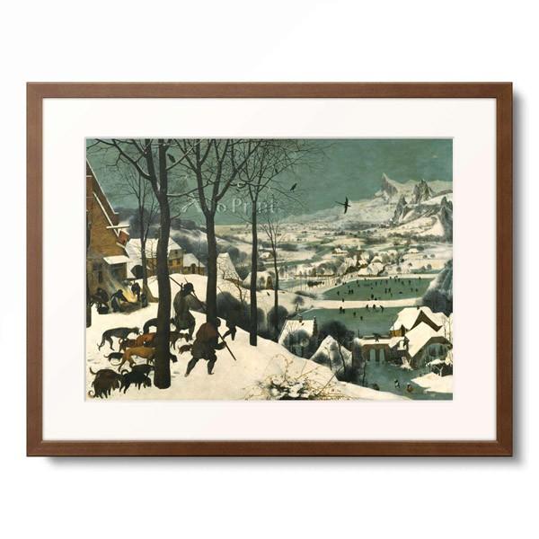 作家名： ピーテル・ブリューゲル 1世  ( 1525年頃 - 1569年 )タイトル：「雪中の狩人」国籍： フランドル　ネーデルランド ジャンル　： 初期ネーデルランド絵画Bruegel, Pieter the Elder,c. 1525...