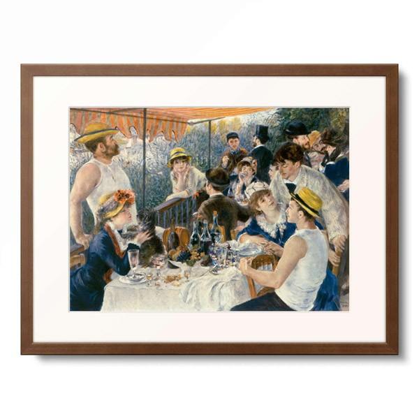 フランスの画家ジャンル： 印象派 Renoir, Auguste/1841-1919."Luncheon of the Boating Party", 1881.Oil on canvas, 128 × 173cm./Washington,...