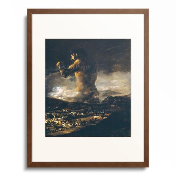 作家名： フランシスコ・ホセ・デ・ゴヤ・イ・ルシエンテス  ( 1746年 - 1828年 ) タイトル：「巨人」国籍： スペイン ジャンル　：  ロマン主義 Goya School,/ascribed to Asensio Julia/(...