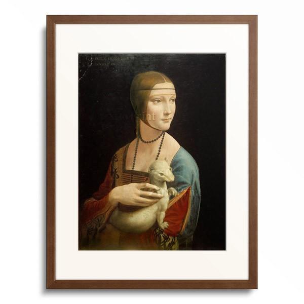 作家名： レオナルド・ダ・ヴィンチ  ( 1452年 - 1519年 ) タイトル：白貂を抱く貴婦人国籍： イタリア ジャンル　： ルネサンス  Leonardo da Vinci/1451-1519./ "The Lady with th...