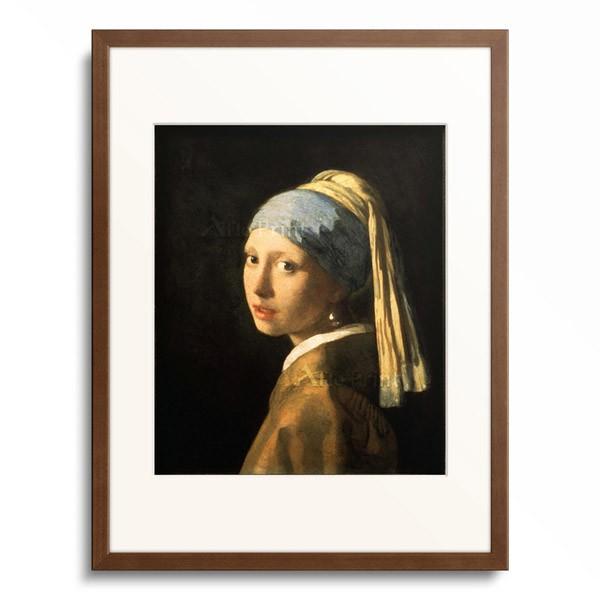 所蔵: マウリッツハウス美術館オランダの画家 ジャンル: バロック / 17世紀 / オランダ絵画黄金期作家名： ヨハネス・フェルメール ( 1632年 - 1675年 ) タイトル： 「真珠の耳飾りの少女」（修復前）国籍： オランダジャン...