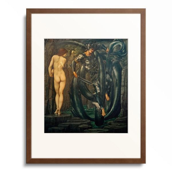 作家名： エドワード・バーン＝ジョーンズ （1833年-1898年)  タイトル： 果たされた運命国籍： イギリスの芸術家  ジャンル： ラファエル前派  Burne-Jones, Edward1833-1898."Die Erfullun...