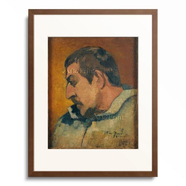 作家名： ポール・ゴーギャン  ( 1848年 - 1903年 ) タイトル：自画像フランスの画家ジャンル： 印象派　ポスト印象派 Self-portrait/Gauguin, Paul./French painter;/Paris 7.6...