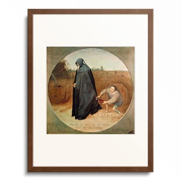 作家名： ピーテル・ブリューゲル 1世  ( 1525年頃 - 1569年 )タイトル：「人間嫌い」国籍： フランドル　ネーデルランド ジャンル　： 初期ネーデルランド絵画The Faithlessness of the World/Bru...