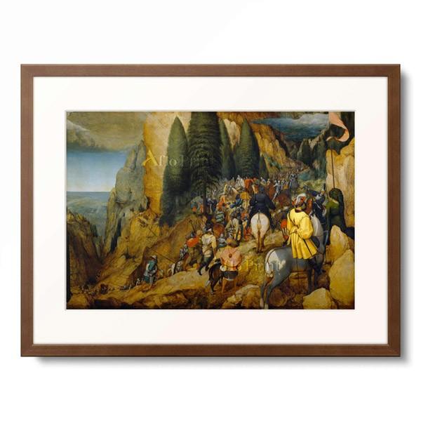 作家名： ピーテル・ブリューゲル 1世  ( 1525年頃 - 1569年 ) タイトル：「パウロの回心」国籍： フランドル　ネーデルランド ジャンル　： 初期ネーデルランド絵画the Conversion of St Paul/Brueg...