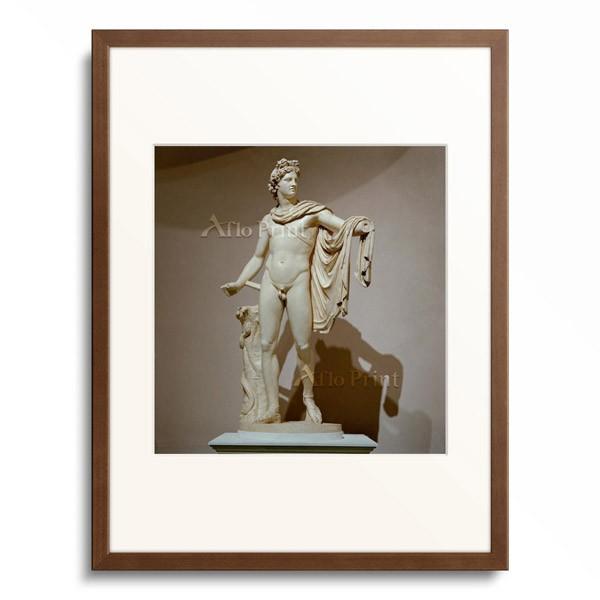 Leochares, active 360?320 BC(attribution). The Apollo of Belvedere. Plaster cast of a Roman marble copy,c. 130/140 AD, a...