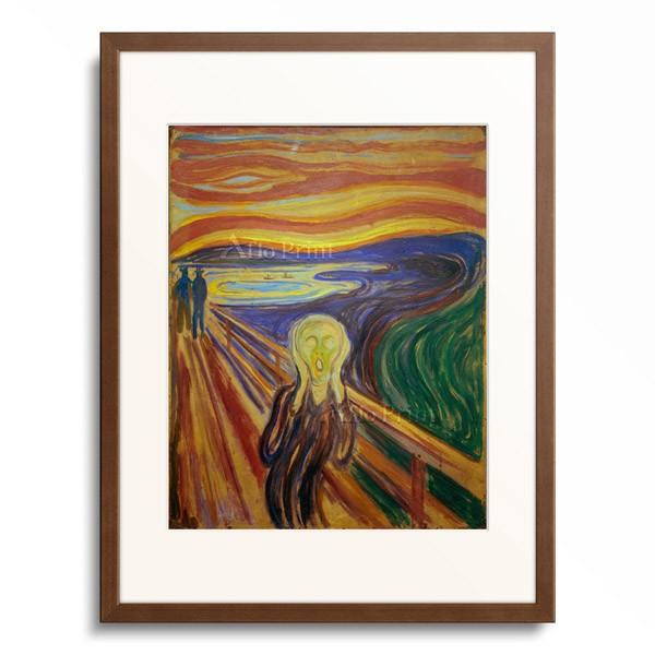 ノルウェーの画家技法: テンペラジャンル: 象徴主義　表現主義所蔵： ムンク美術館The Scream/Munch, Edvard 1863-1944."The Scream", 1910.(Version of the compositi...