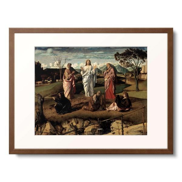 作家名： ジョヴァンニ・ベッリーニ ( 1430年頃 - 1516年 ) タイトル：キリストの変容国籍： イタリア 所蔵： カポディモンテ美術館 （ イタリア / ナポリ ）ジャンル： 初期ルネサンス、 ヴェネツィア派 Artist： Gi...