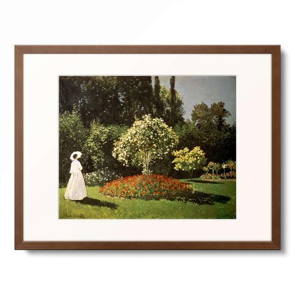 フランスの画家ジャンル： 印象派 Woman in a Garden/Monet, Claude 1840-1926."Woman in a Garden", 1867.Oil on canvas, 80 × 99cm./St Peters...