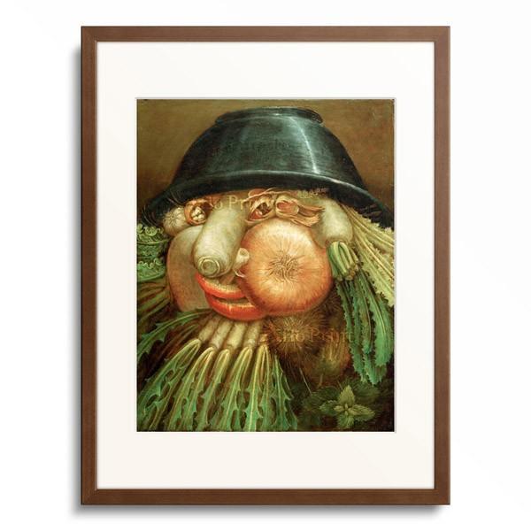 作家名： ジュゼッペ・アルチンボルド  ( 1527年 - 1593年 ) タイトル：「庭師／野菜」国籍： イタリアの画家 ジャンル： マニエリスム  G. Arcimboldo, The Vegetable GardenerArcimbo...
