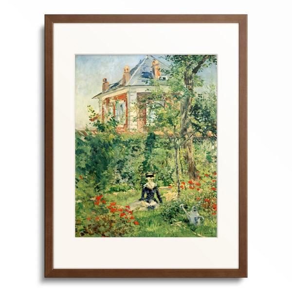 作家名： エドゥアール・マネ ( 1832年 - 1883年 ) フランスの画家ジャンル： 印象派 E.Manet, Im Garten von Bellevue/Manet, Edouard 1832-1883./"Un coin du ...