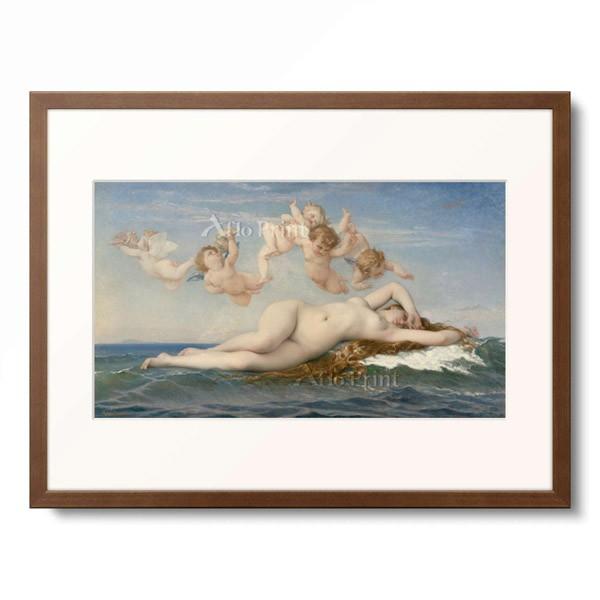 The Birth of Venus/Cabanel, Alexandre 1823-1889."The Birth of Venus", 1863.Oil on canvas, 130 × 225cm./R.F. 273/Paris, M...