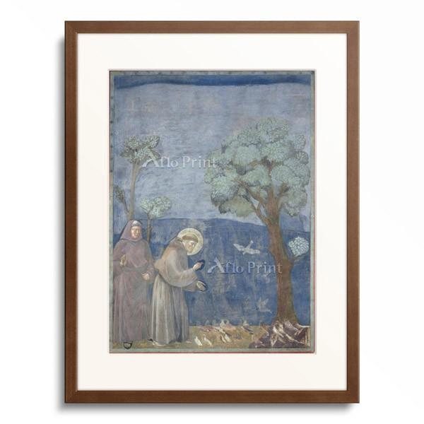作家名： ジョット・ディ・ボンドーネ  ( 1267年 - 1337年 ) 国籍： イタリア ジャンル　： ゴシックSt. Francis preache sto the birdsGiotto di Bondone c. 1266-133...