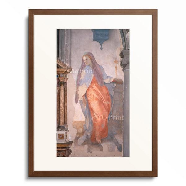 AnnunciationPontormo, Jacopo, orig. Jacopo Carrucci. 1494-1557. "Annunciation", c. 1526/28. Right part: Mary of the Annu...