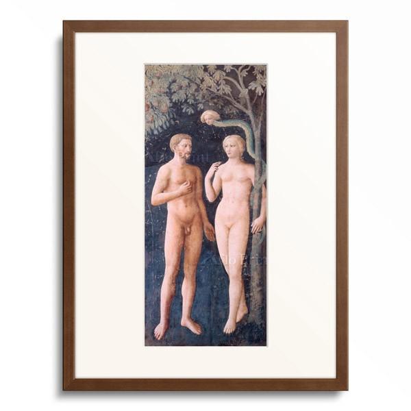 The Fall of ManMasolino, orig. Tommaso di Cristofano Fini; 1383 - c. 1447. "The Fall of Man", c. 1425. Fresco, 208 × 88c...