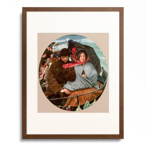 The Last of EnglandBrown, Ford Madox 1821-1893. "The Last of England”, 1852/55. Oil on wood panel, oval 83 × 75cm.Birmin...