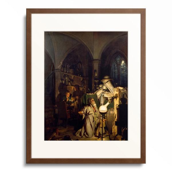 The AlchemistWright of Derby, Joseph 1734-1797. "The Alchemist", 1771/1795. (The discovery of phosphorus by Henning Bran...