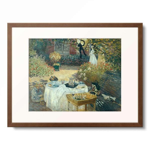 フランスの画家ジャンル： 印象派Le Dejeuner/Monet, Claude 1840-1926."Le Dejeuner", 1873.(In the garden of the Artist : 's first house in...