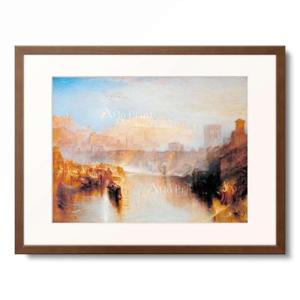 作家名： ジョゼフ・マロード・ウィリアム・ターナー ( 1775年 - 1851年 )タイトル：「古代ローマ：ゲルマニクスの遺灰を持って上陸するアグリッピナ」国籍： イギリスジャンル： ロマン主義 Agrippina the Elder; ...