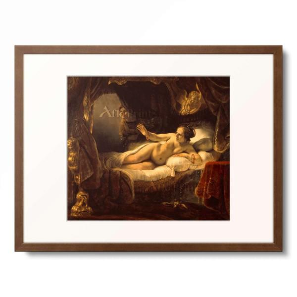 作家名： レンブラント・ファン・レイン  ( 1606年 - 1669年 ) タイトル：「ダナエ」国籍： オランダ ジャンル　： バロックRembrandt, Harmensz van Rijn 1606-1669."Danae", c. ...