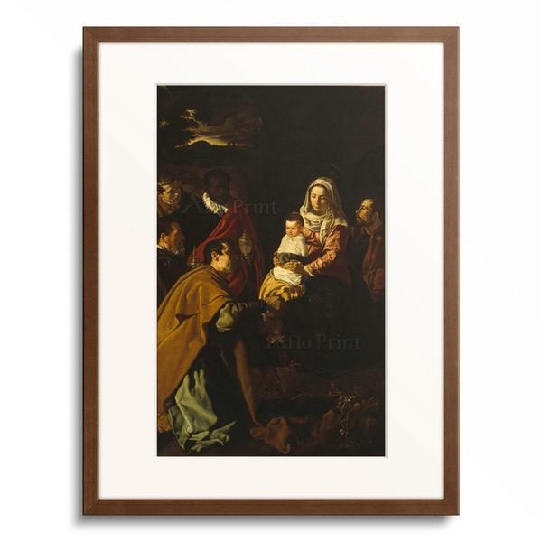 Velazquez, Diego 1599-1660."The Adoration of the Magi", 1619.Oil on canvas, 203 × 125cm./Madrid, Museo del Prado.Identif...