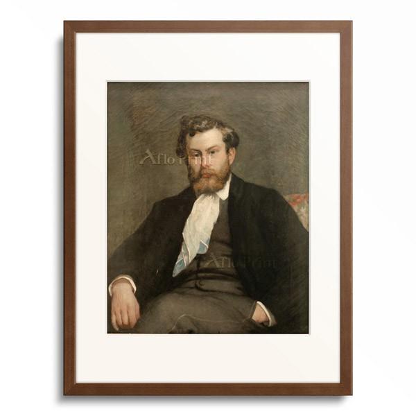 Portrait du peintre Alfred Sisley/Sisley, Alfred; French painter and graphic Artist : ; Paris 30.10.1839 - Moretsur-Loin...