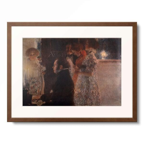 1945年 インメンドルフ城の火災により焼失作家名：グスタフ・クリムト ( 1862年 - 1918年 )国籍：オーストリアジャンル　： 象徴主義　ウィーン分離派　アール・ヌーヴォー Schubert am Klavier / Klimt ...