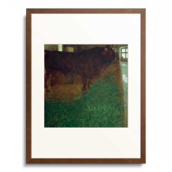 作家名：グスタフ・クリムト ( 1862年 - 1918年 )国籍：オーストリアジャンル　： 象徴主義　ウィーン分離派　アール・ヌーヴォー Der schwarze Stier (Der Stier Martin)Klimt, Gustav...