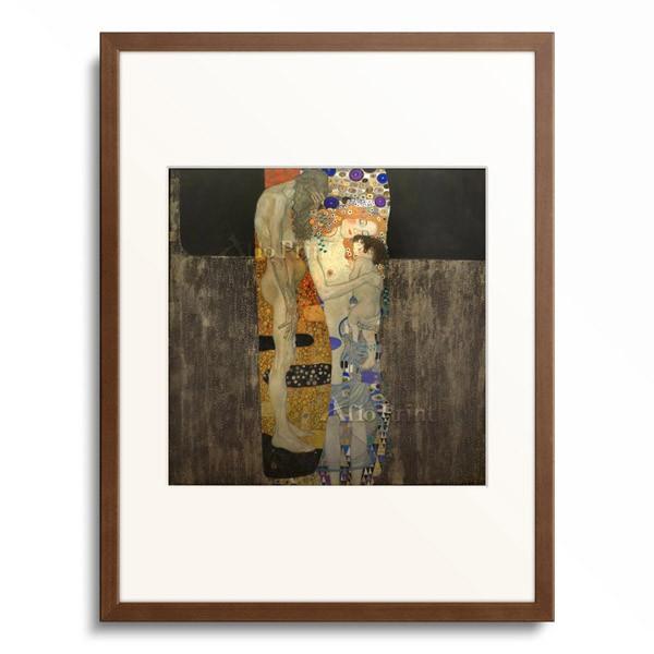 作家名: グスタフ・クリムト ( 1862年 - 1918年 )国籍: オーストリアジャンル: 象徴主義　ウィーン分離派　アール・ヌーヴォー Three Ages of WomanKlimt, Gustav. 1862-1918. "Die...