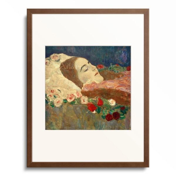 作家名：グスタフ・クリムト ( 1862年-1918年 )国籍：オーストリアジャンル　： 象徴主義　ウィーン分離派　アール・ヌーヴォー Ria Munk on her deathbedMunk, Ria (born Maria)Vienna...