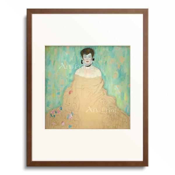 作家名：グスタフ・クリムト ( 1862年-1918年 )国籍：オーストリアジャンル　： 象徴主義　ウィーン分離派　アール・ヌーヴォー Amalie Zuckerkandl / Painting by Gustav Klimt, 1917/...