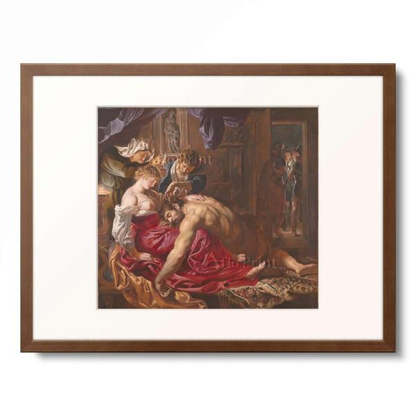 Samson and DelilahRubens, Peter Paul;/Flemish Baroque painter;/1577 - 1640. "Samson and Delilah", c. 1609-10. (Old Testa...
