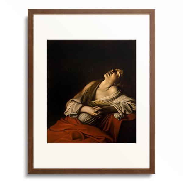 作家名: ミケランジェロ・メリージ・ダ・カラヴァッジオ ( 通称 カラヴァッジョ )? ( 1571年 - 1610年 ) タイトル: 「法税のマグダラのマリア」国籍: イタリア ジャンル: バロック Artist: Caravaggio,...