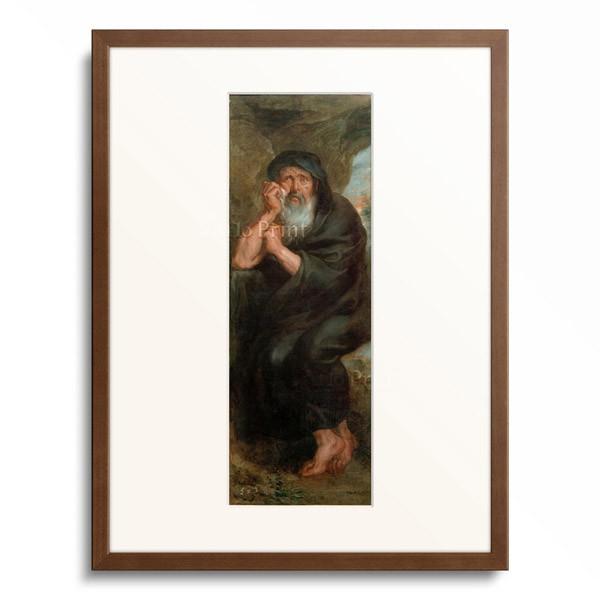 作家名： ピーテル・パウル・ルーベンス ( 1577年 - 1640年 )タイトル：「泣く哲学者ヘラクレイトス」国籍： フランドル ジャンル　： バロックP.P.Rubens / Heraclitus/Rubens, Peter Paul ...