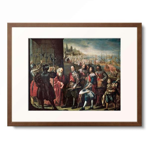 Alvaro II de Bazan, Marques de Santa Cruz./Spanish General./Naples 12.9.1571 - 1646."Destroying Genuas by the Marques de...