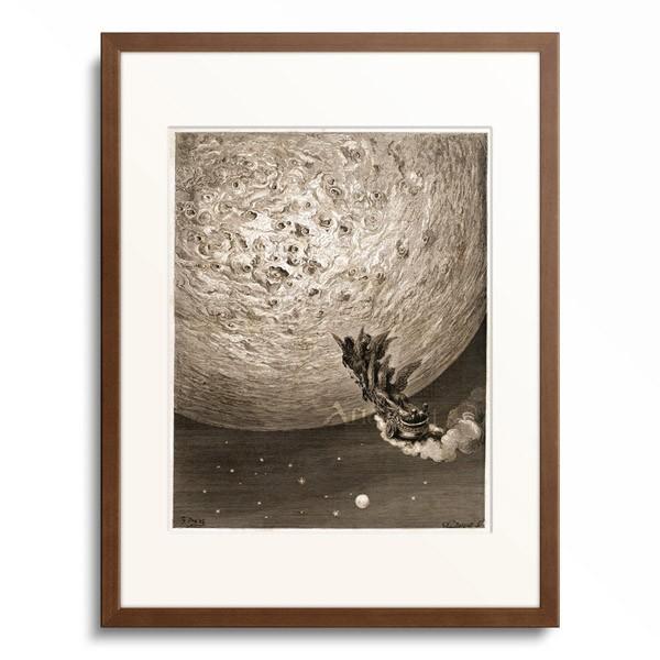 Astolfo TRAVELING TO THE MOON/Ludovico Ariosto (1474-1533) "The Journey of Astolfo to the moon in search of the wisdom o...