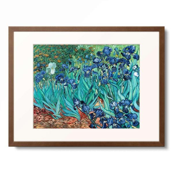 作家名： フィンセント・ファン・ゴッホ ( 1853年 - 1890年 )国籍： オランダジャンル　印象派　ポスト印象派 Gogh, Vincent van 1853-1890./"Iris"./Saint-Remy, Mai 1889. ...